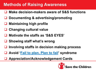 Raising Awareness on S&S Management at workplace | PPTX | Business and ...