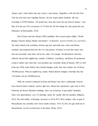 Gun control research | PDF