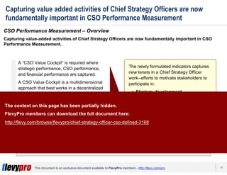 Chief Strategy Officer (CSO) Defined | PDF