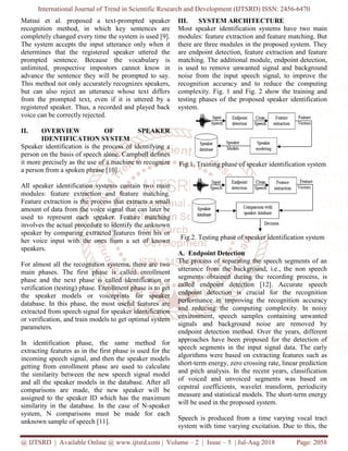A Robust Speaker Identification System | PDF