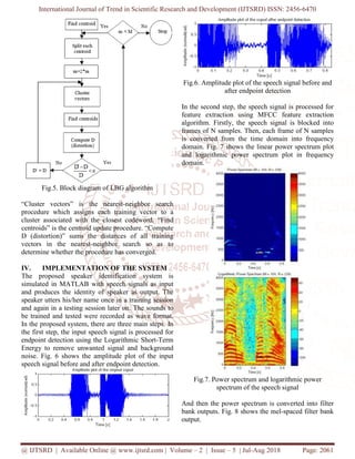A Robust Speaker Identification System | PDF