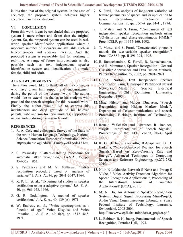 A Robust Speaker Identification System Pdf