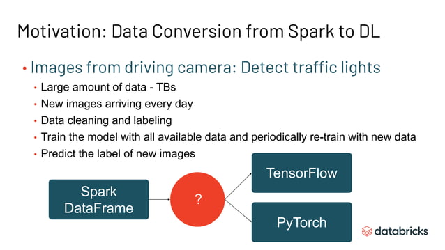 Simplify Data Conversion From Spark To Tensorflow And Pytorch Ppt
