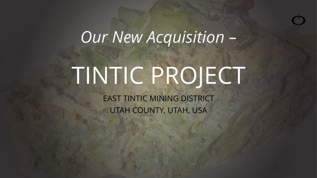 Osisko Development - Tintic Project | PPT