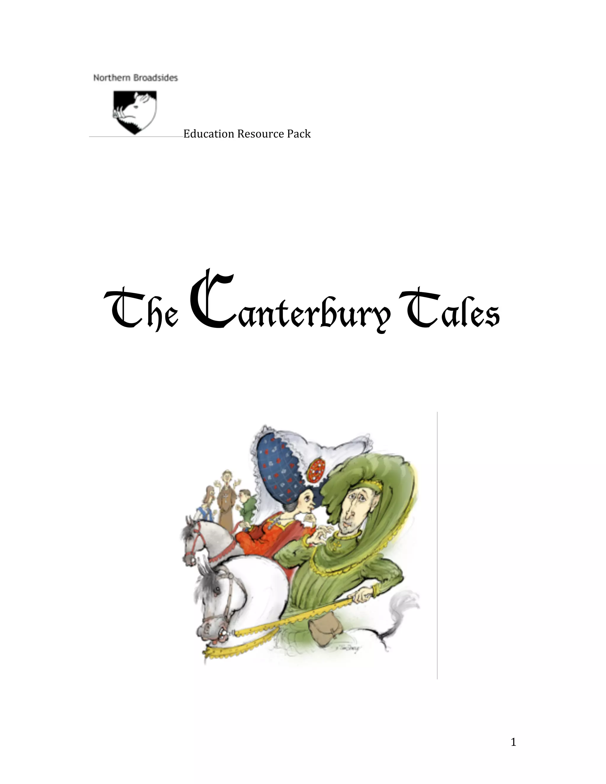 31768048 canterbury-tales | PDF | Musicals | Genres