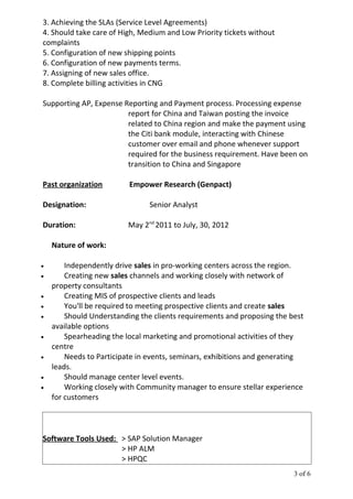 Resume | PDF