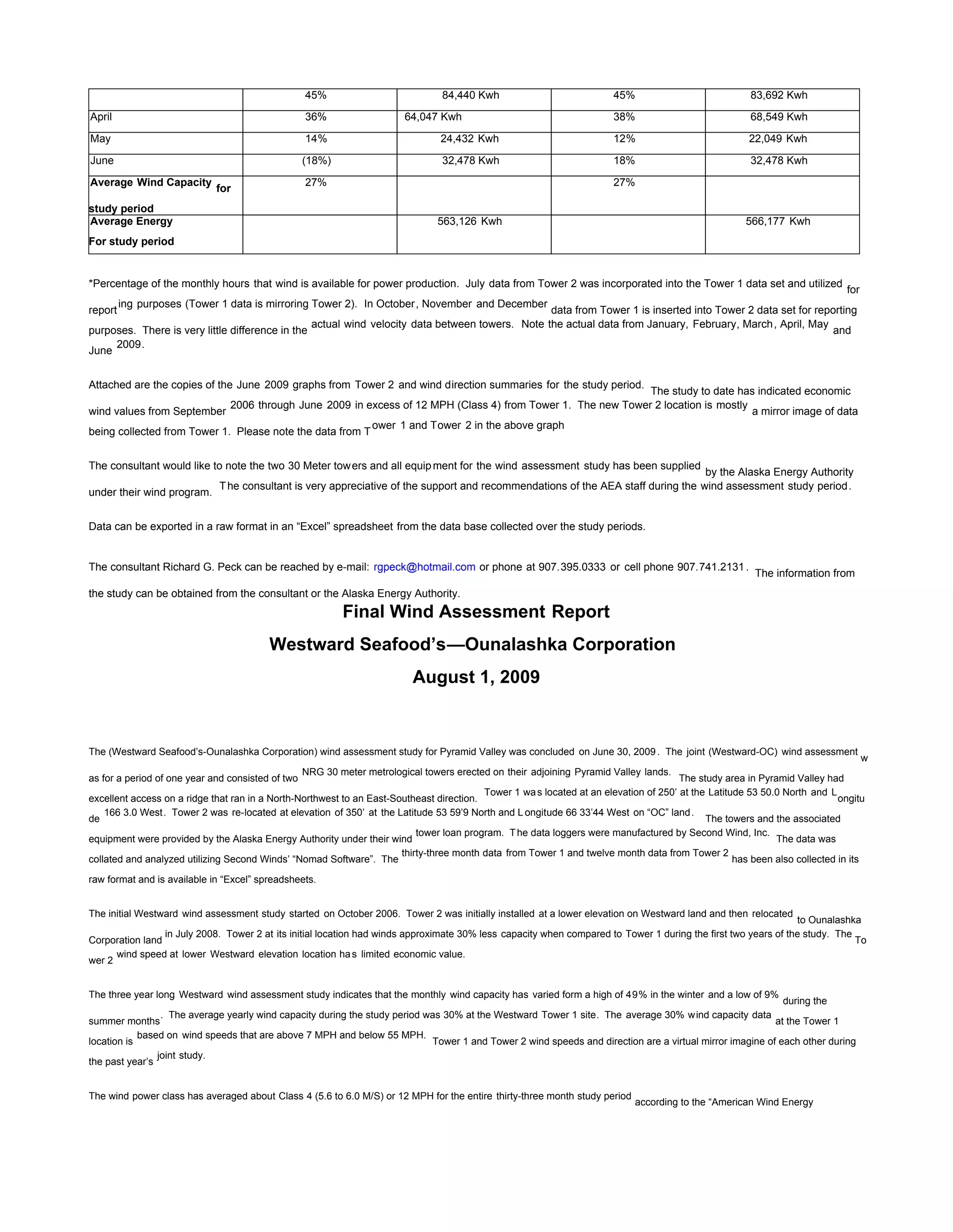 Westward Ounalashka Final Report R1 | PDF