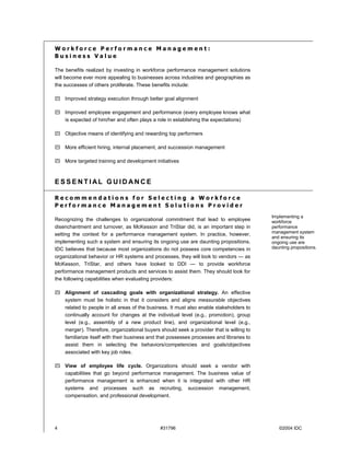 31796 workforce performance | PDF