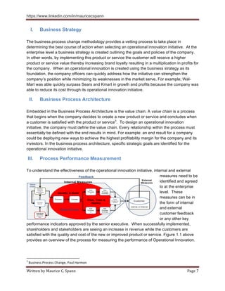 Operational Innovation | PDF