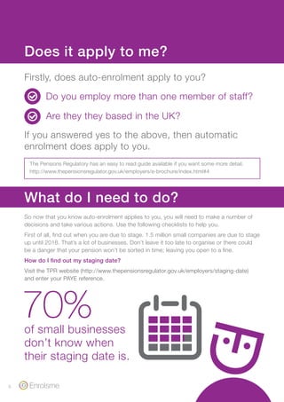 Auto-enrolment guide | PDF