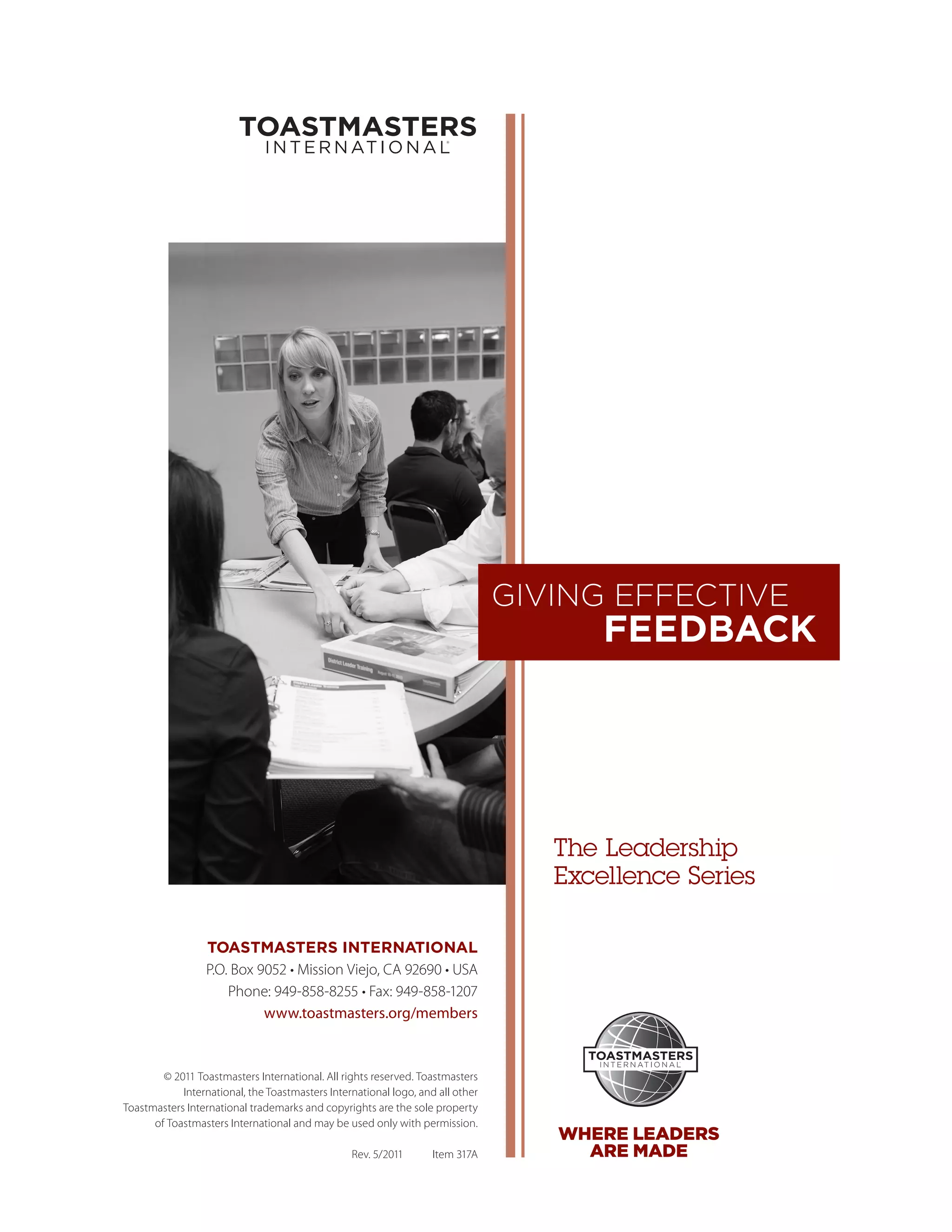 317 a giving effective feedback interactive | PDF