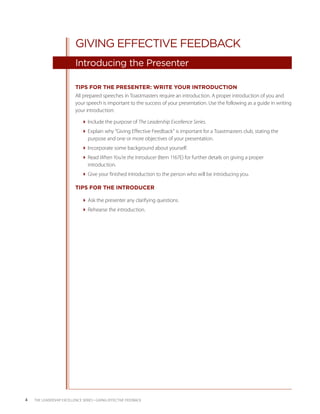 317 a giving effective feedback interactive | PDF