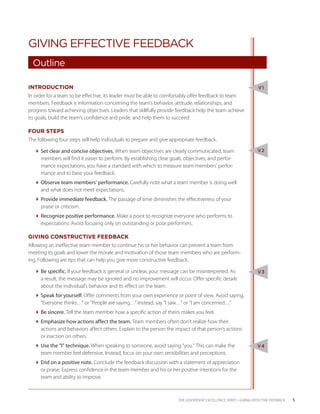 317 a giving effective feedback interactive | PDF