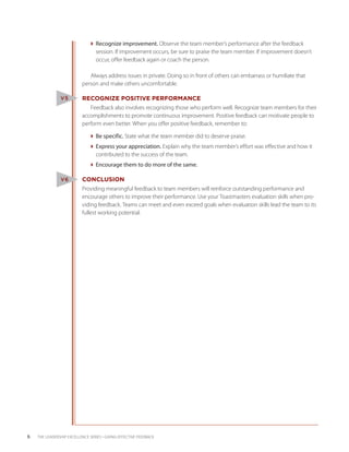 317 a giving effective feedback interactive | PDF