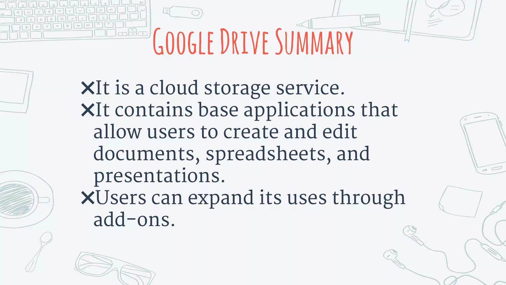 Google drive | PPT