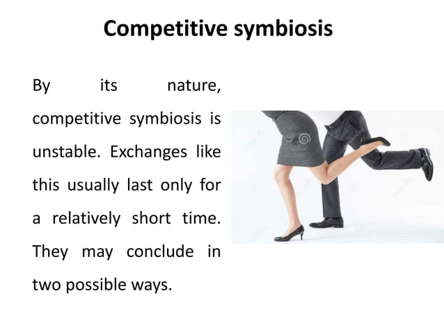 Competitive symbiosis - Transactional analysis | PPT