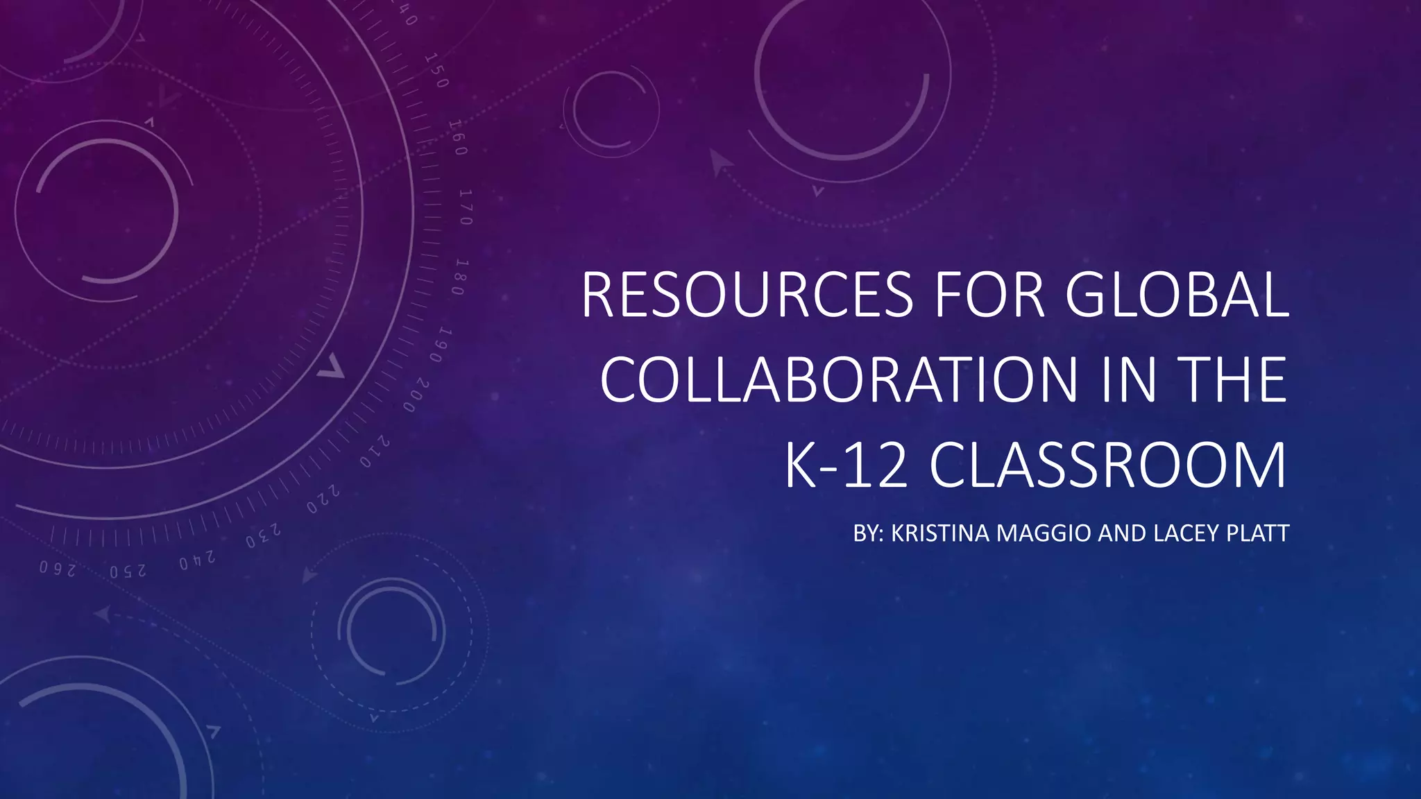 Global Collaboration in K-12 Classrooms | PPT