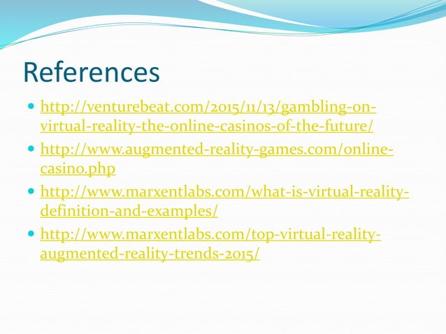 AR/VR basics | PPT