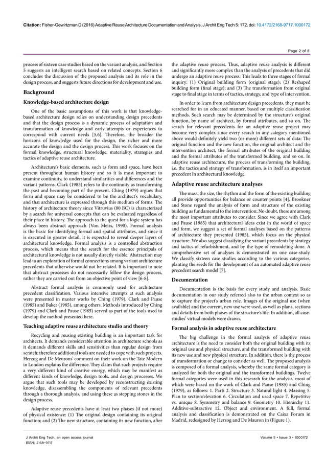 adaptive-reuse-architecture-documentation-and-analysis-2168-9717-1000172 | PDF