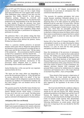 Law relating to Bail in India | PDF