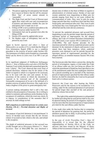 Law relating to Bail in India | PDF