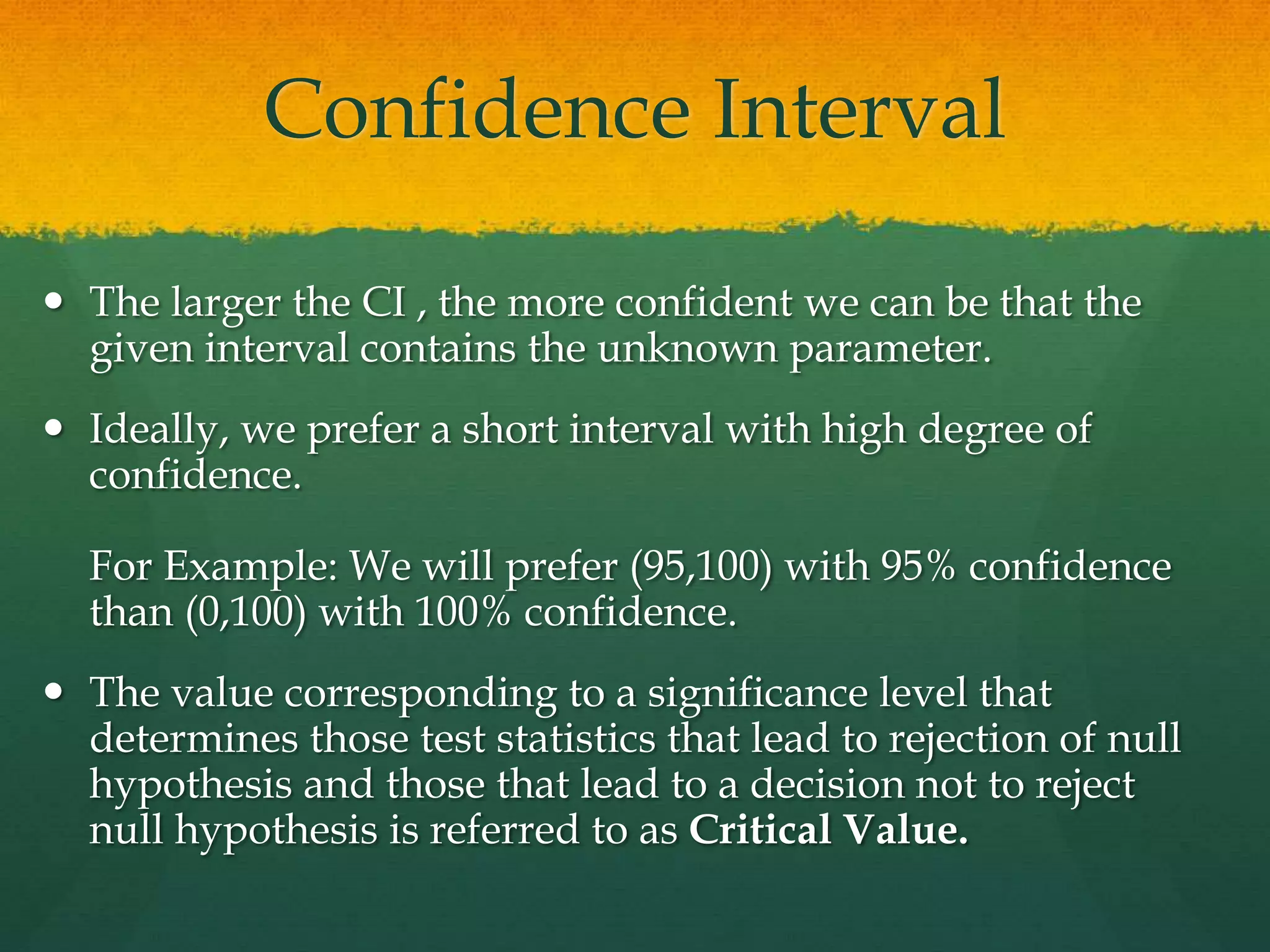 Point and Interval Estimation | PPTX