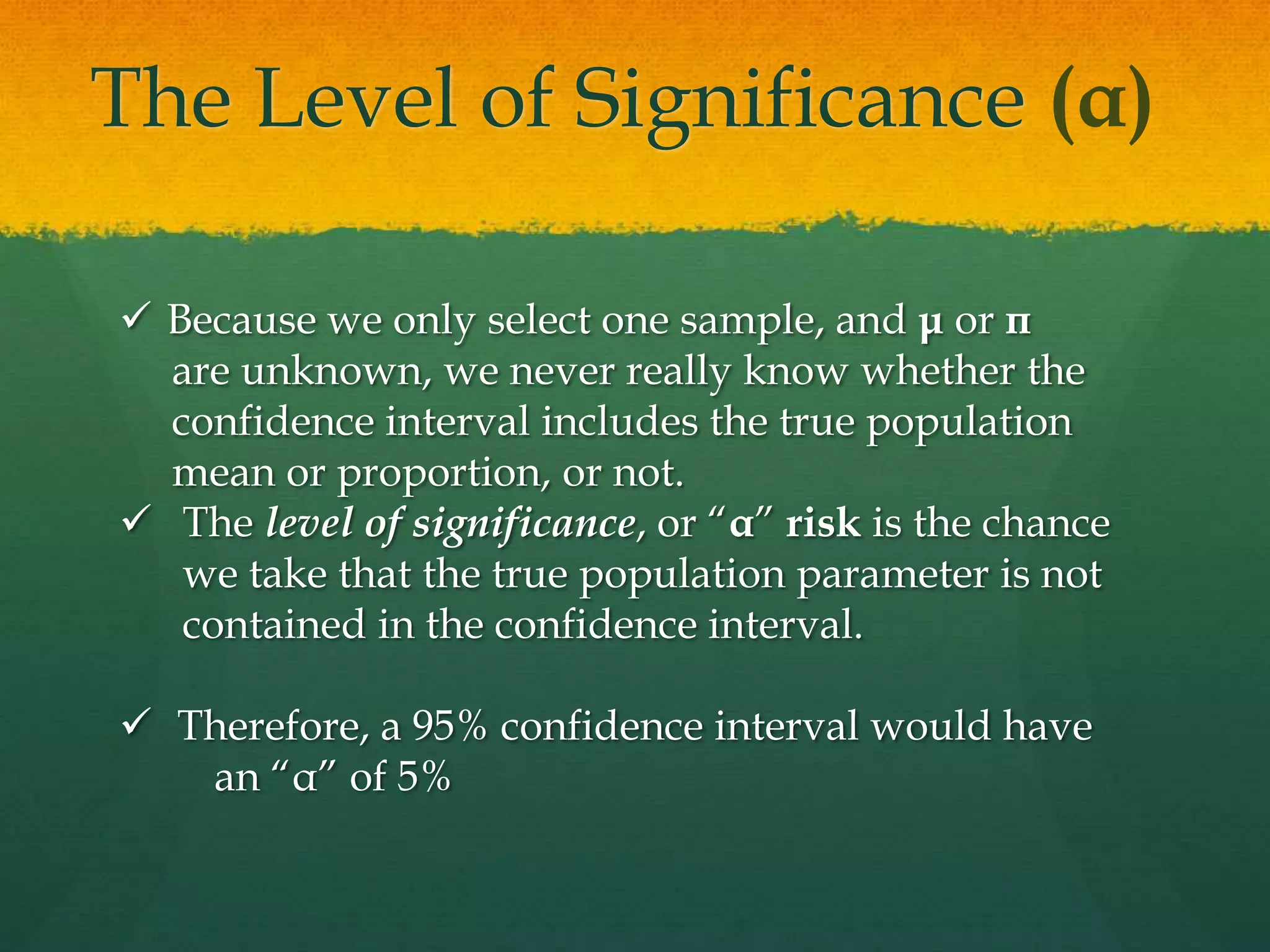 Point and Interval Estimation | PPTX