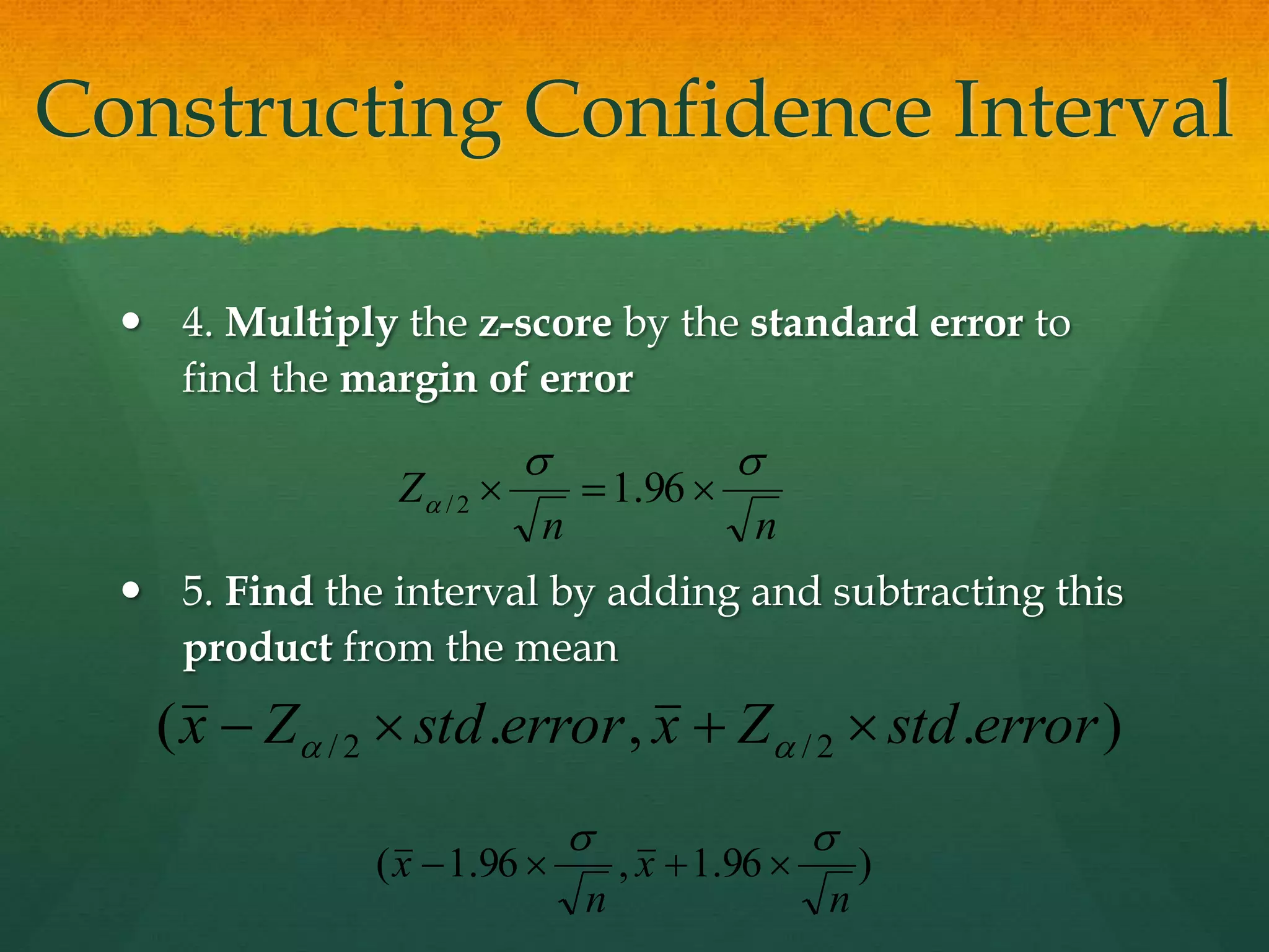 Point and Interval Estimation | PPTX