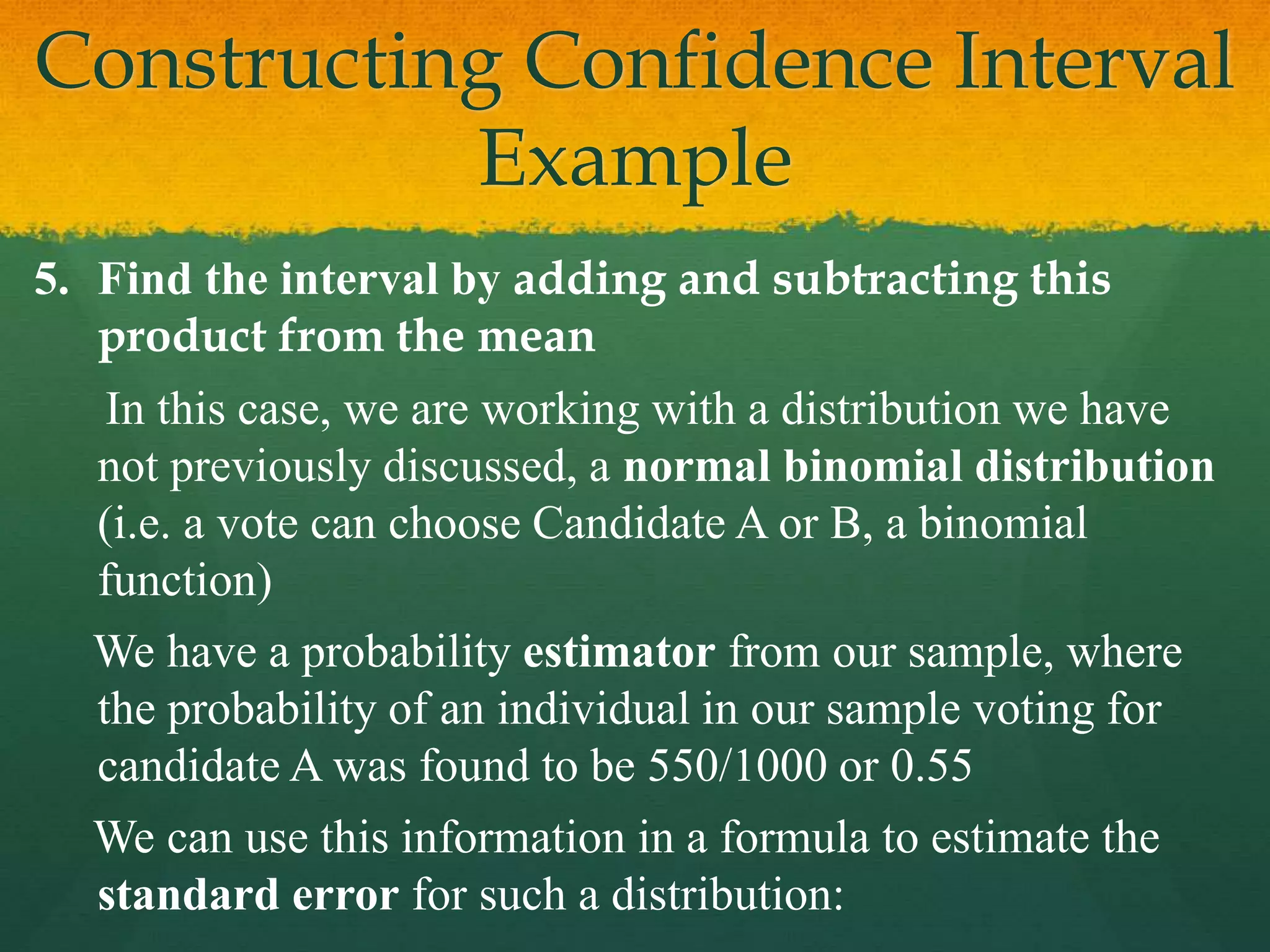 Point and Interval Estimation | PPTX