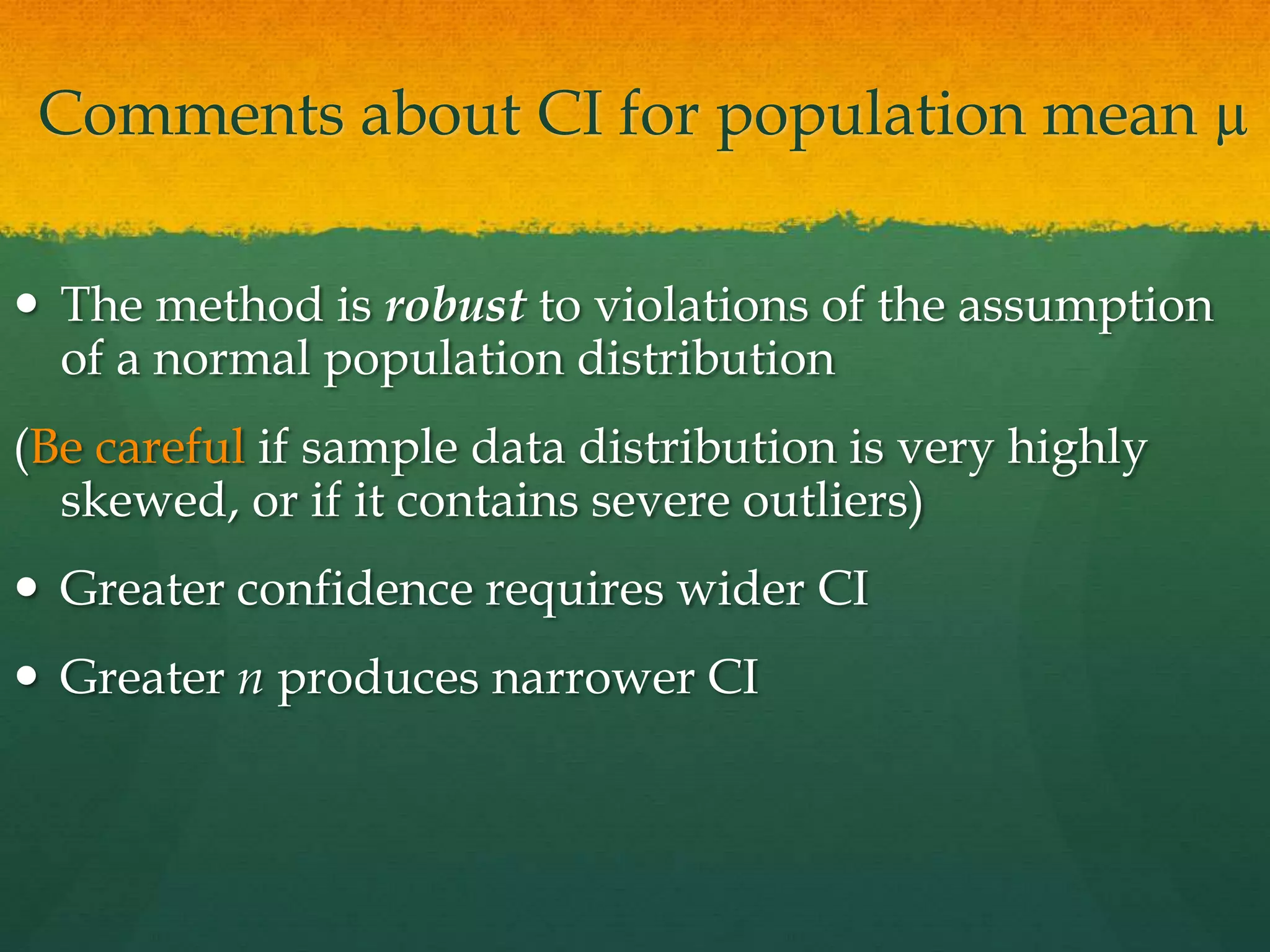 Point and Interval Estimation | PPTX