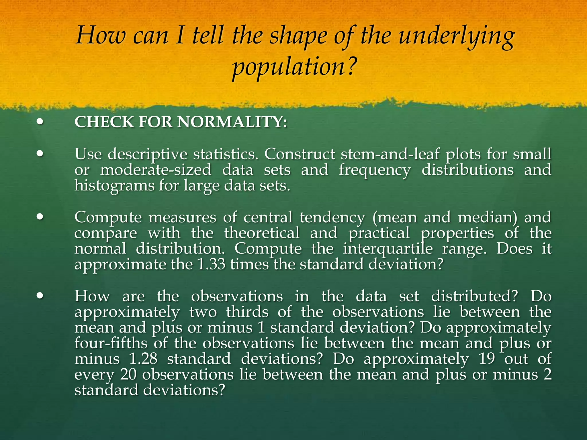 Point and Interval Estimation | PPTX