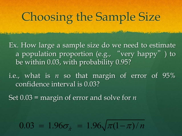 Point and Interval Estimation | PPTX