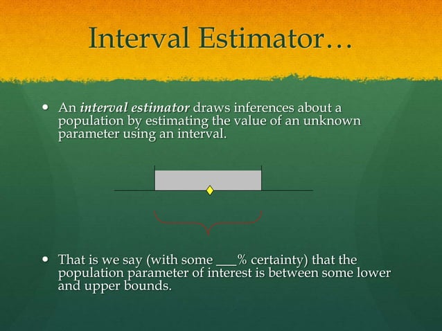 Point and Interval Estimation | PPTX