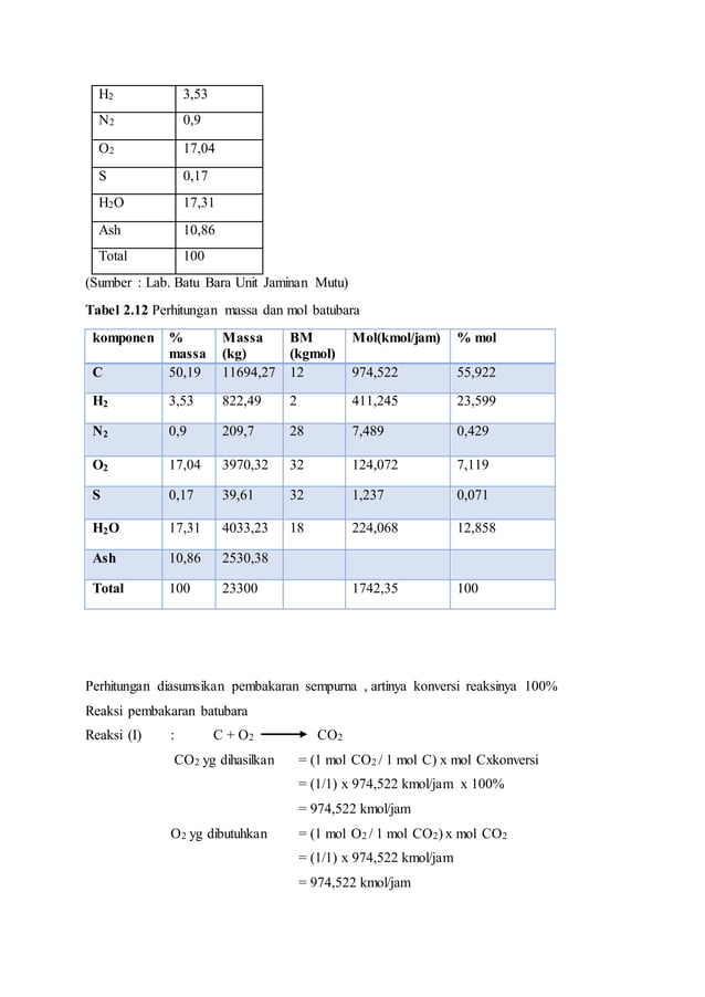 318692765 perhitungan-neraca-massa-raw-mill | DOCX
