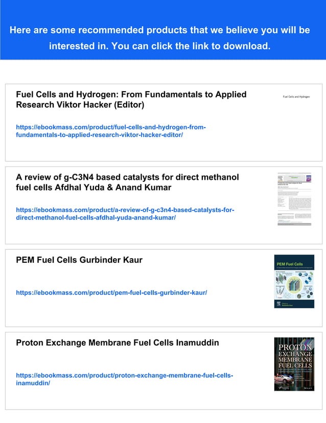 Direct liquid fuel cells : fundamentals, advances and technical ...