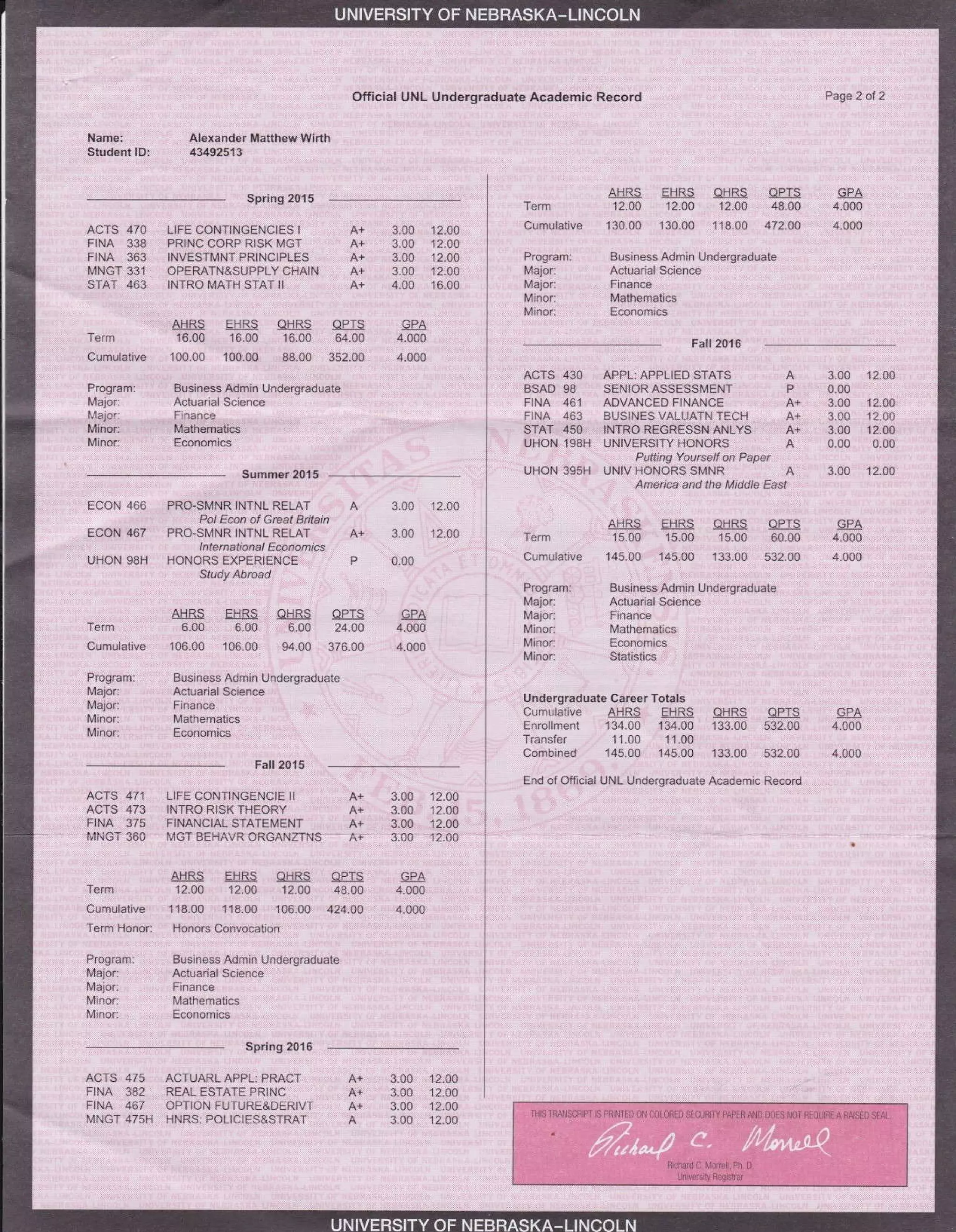 Wirth_Alexander_UpdatedTranscript | PDF