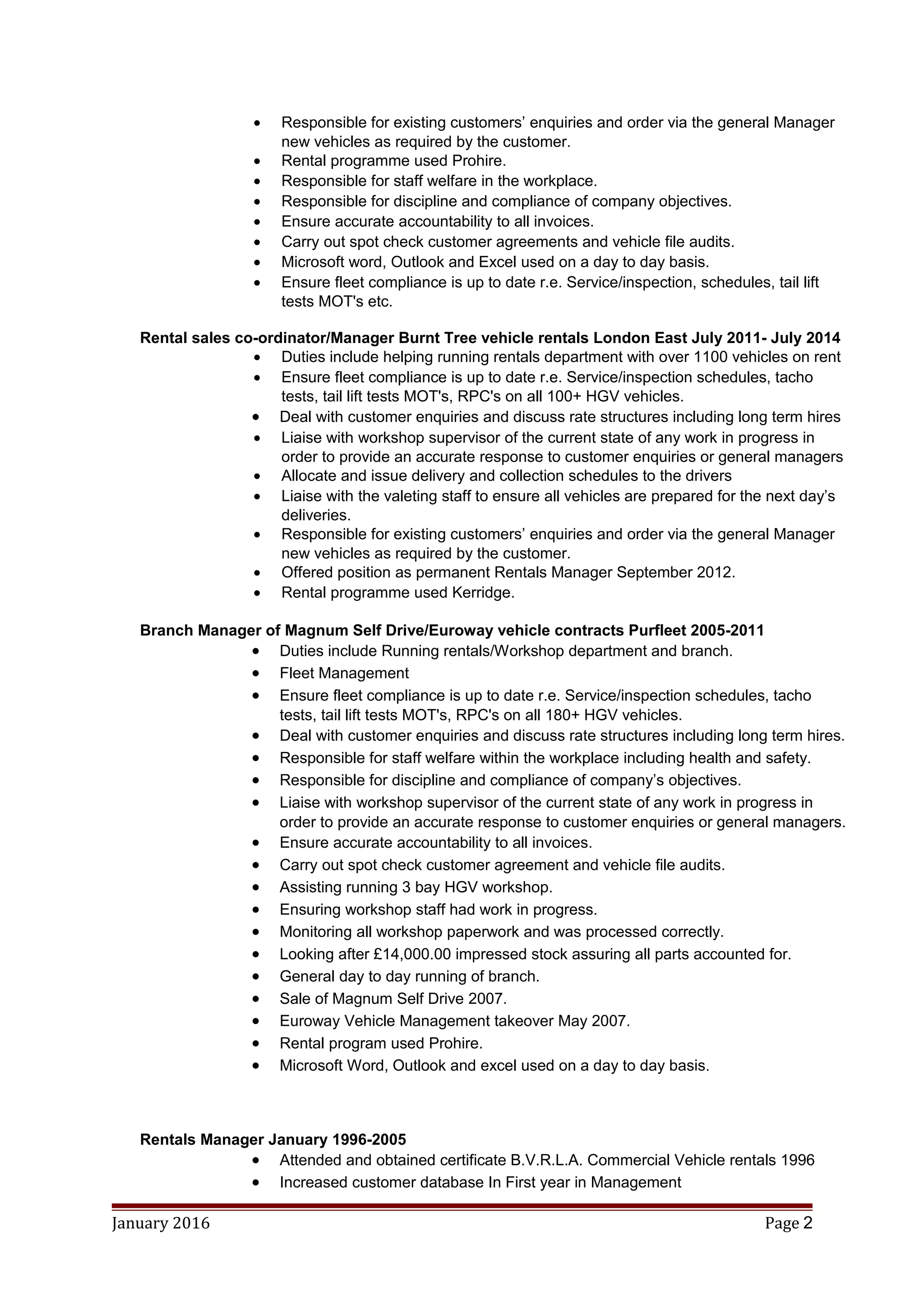 Steve Cox cv (1) 2013 | DOC