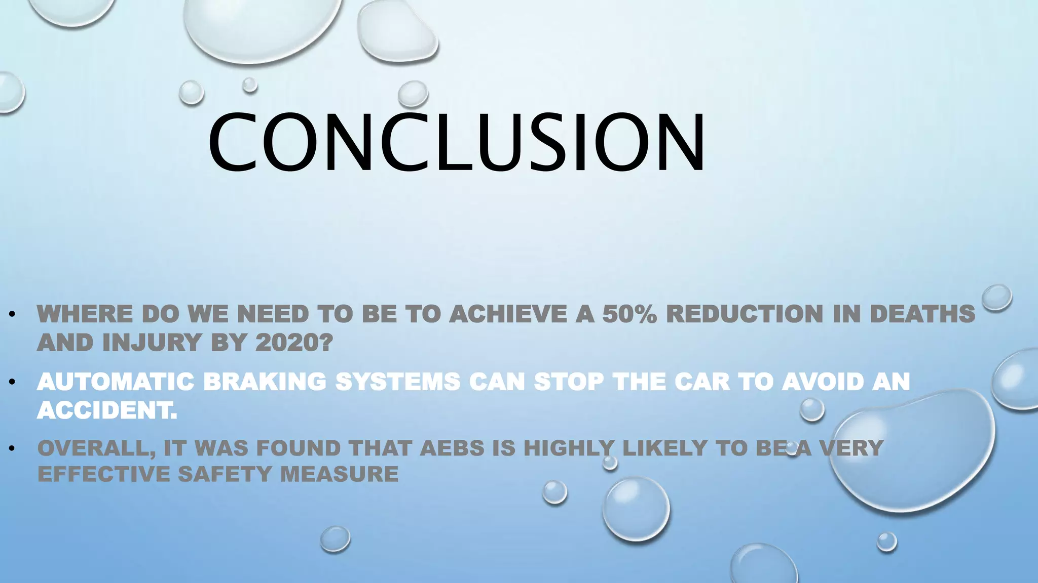 Automatic Emergency Braking | PPTX