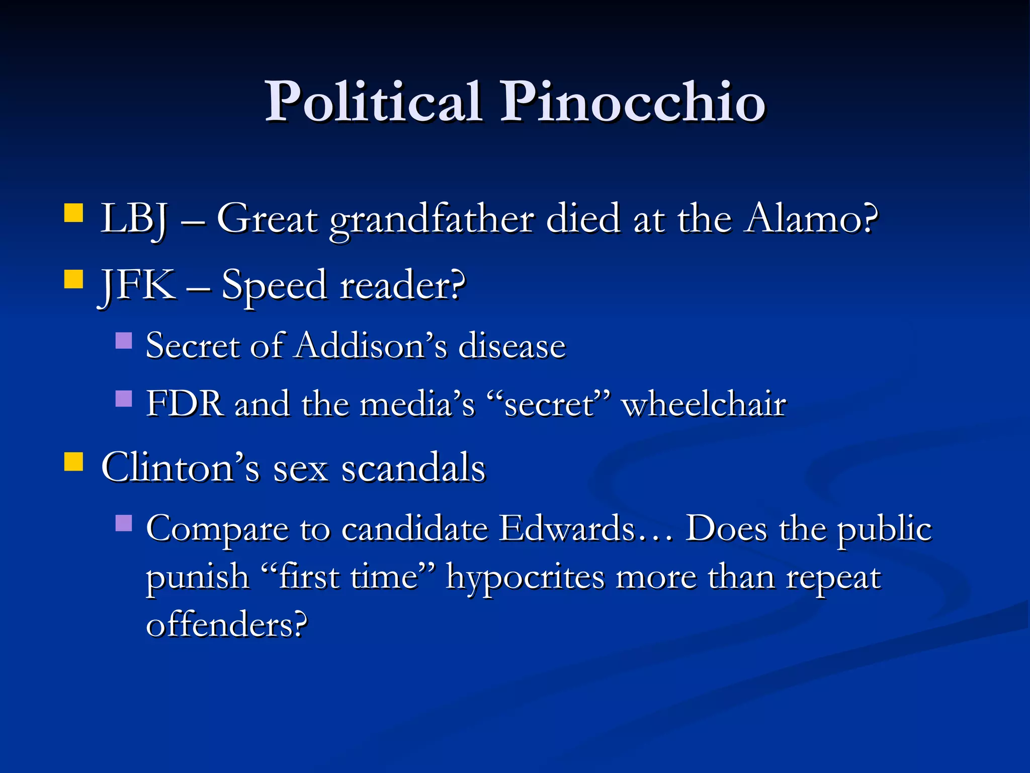 American Presidency | PPT