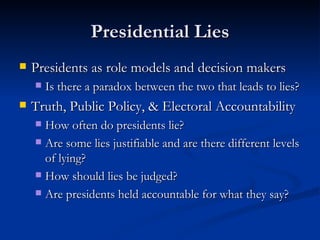 American Presidency | PPT