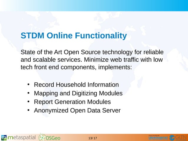 STDM-Online_The-Social-Tenure-Domain-Model-Tool_slides | PPT
