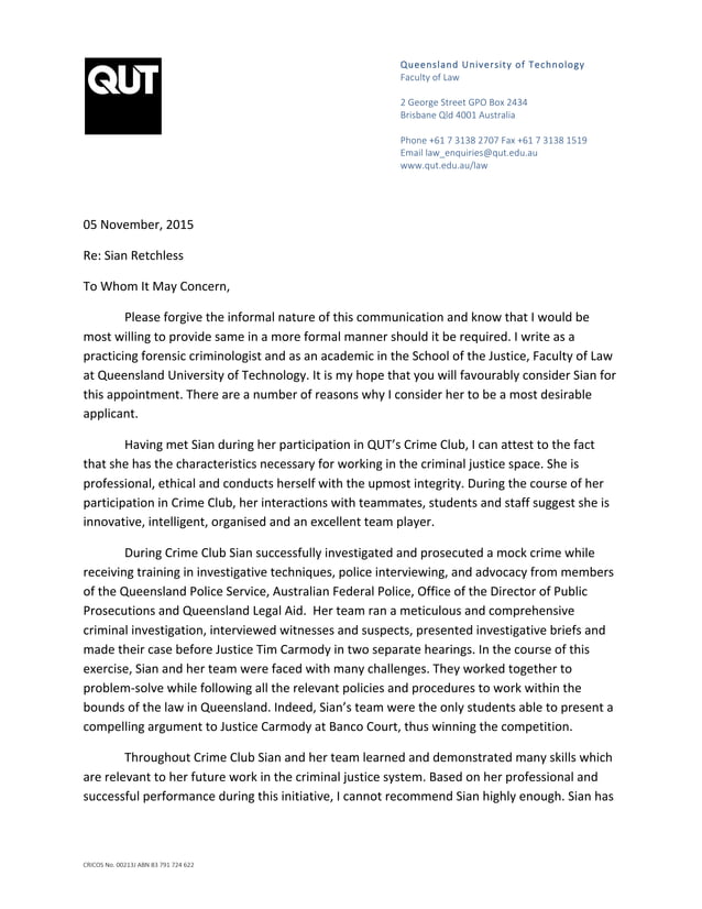 SianRetchless - Reference | PDF