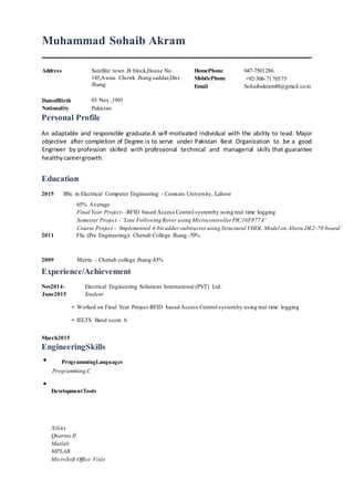 sohaib-akram-CV | PDF