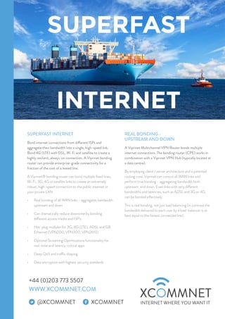 Superfast Leaflet Commercial Vessels | PDF