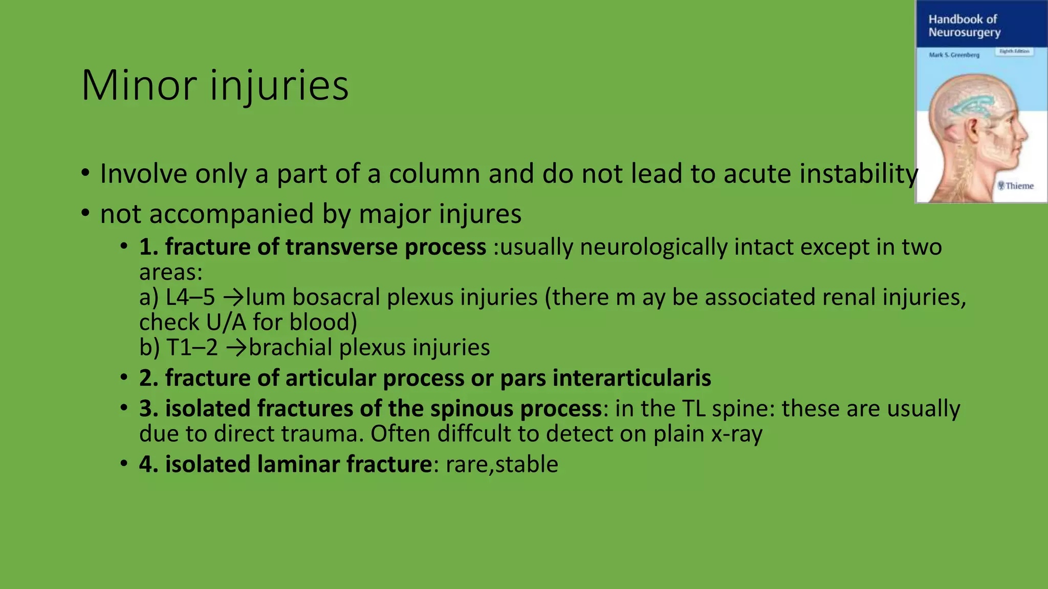 319 thoracolumbar trauma | PPTX