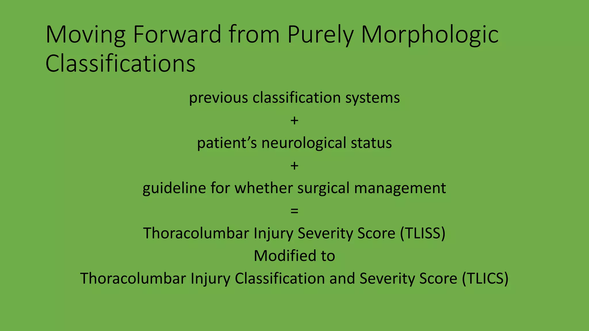 319 thoracolumbar trauma | PPTX