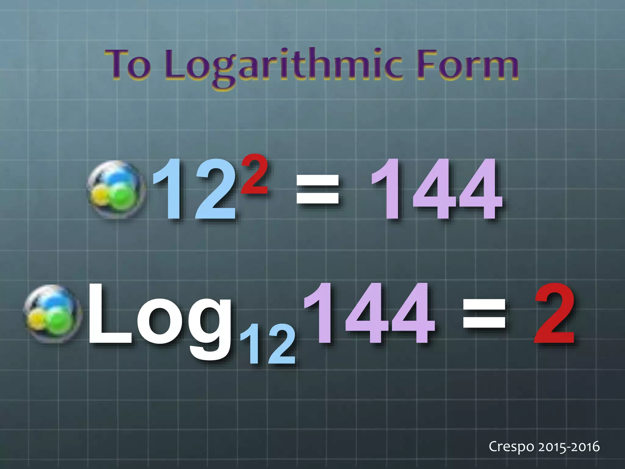 Exponential_Logarithm Game | PPT