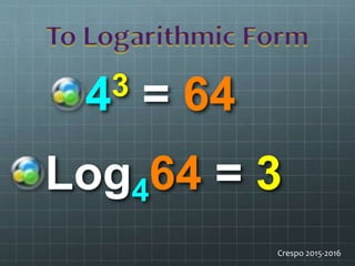 Exponential_Logarithm Game | PPT