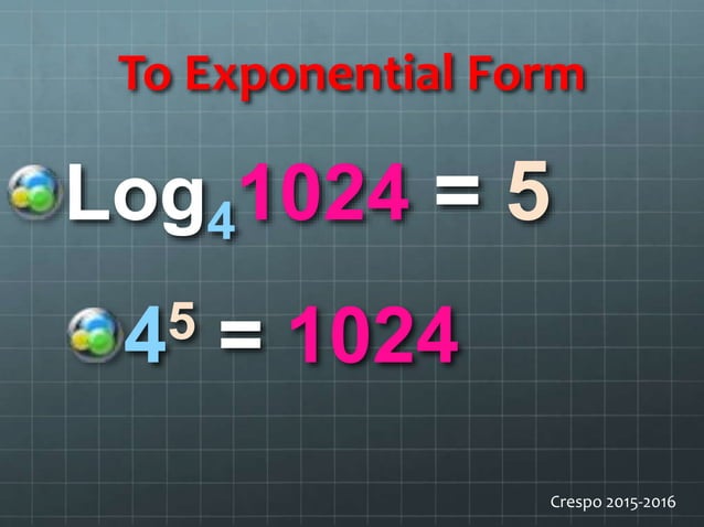 Exponential_Logarithm Game | PPT