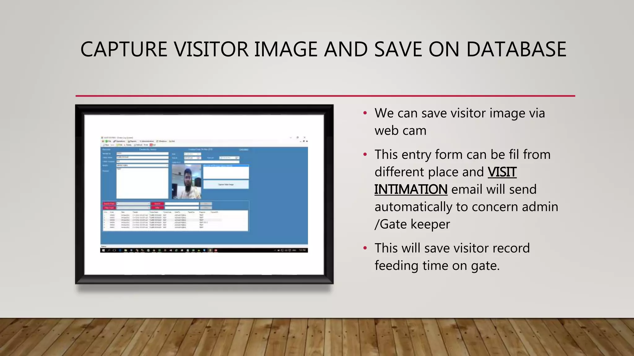 Visitor Management system | PPT